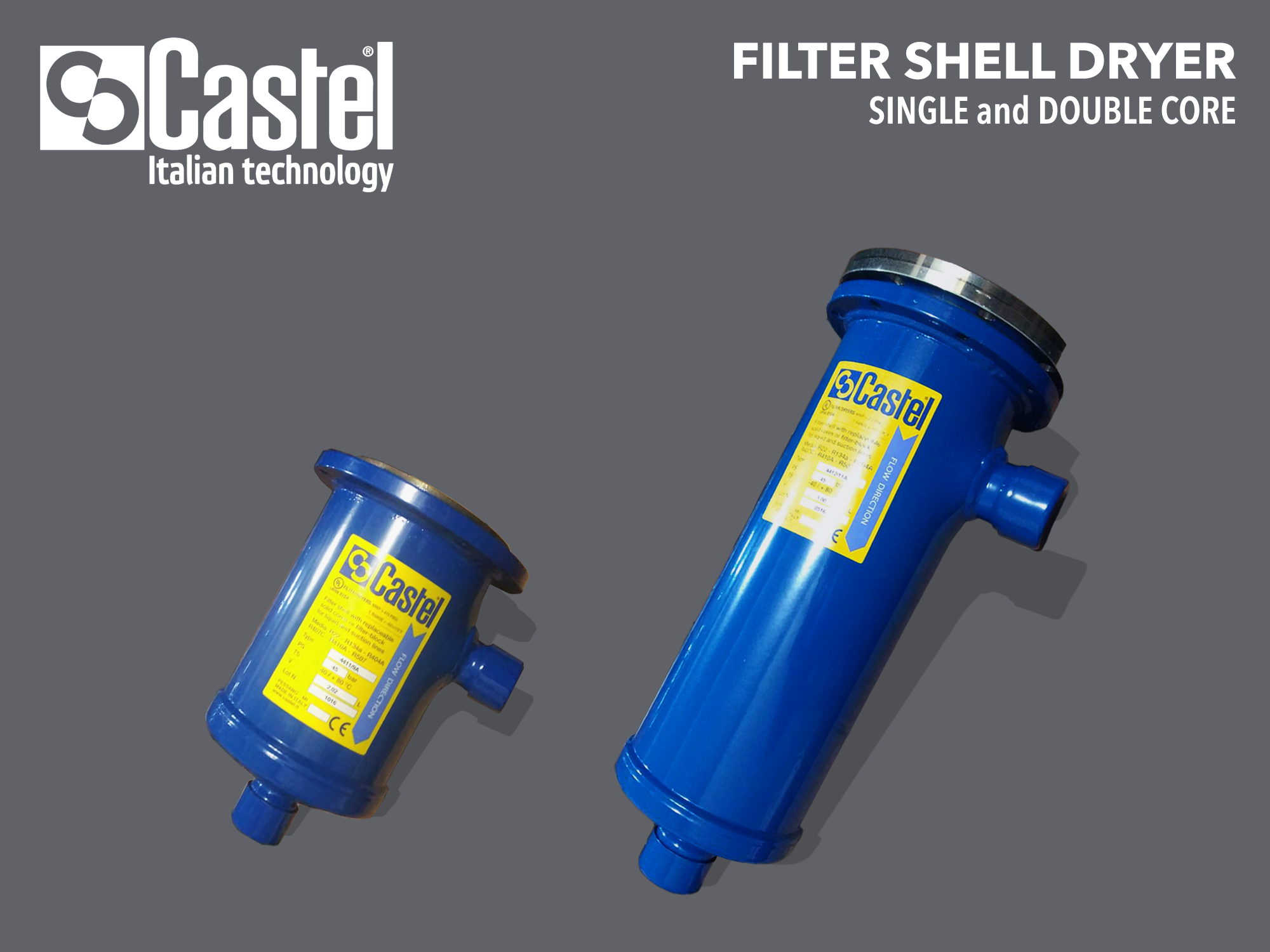 Castel Filter Shell Dryer - Daya Teknik